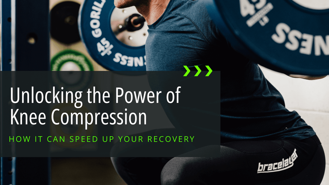Knee compression for pain and knee injury recovery